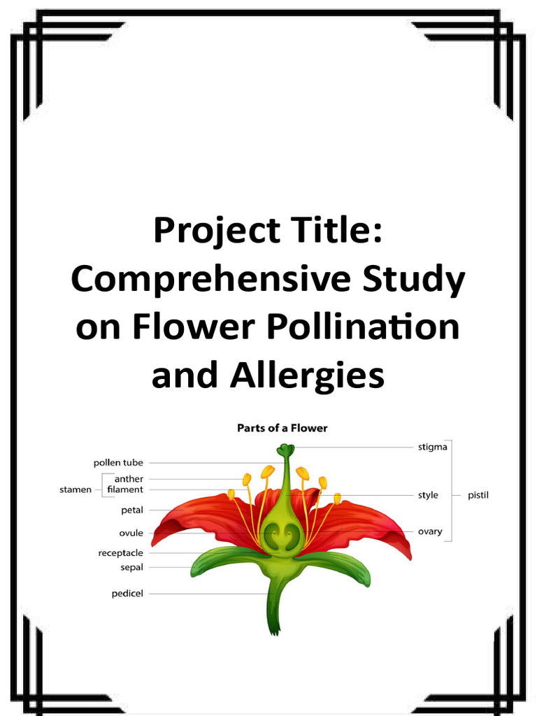 Lovepreet Bio Project | PDF | Flowers | Pollination