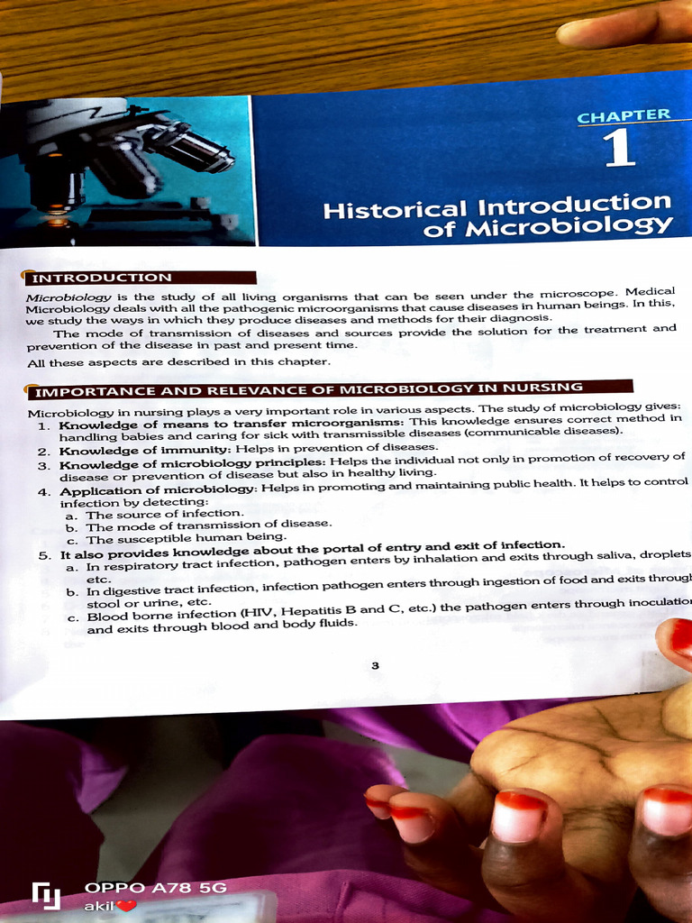 Microbiology and Infection Control | PDF