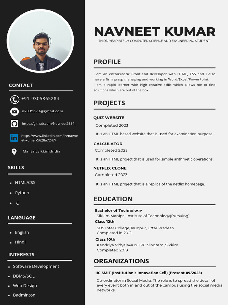 Navneet Resume | PDF
