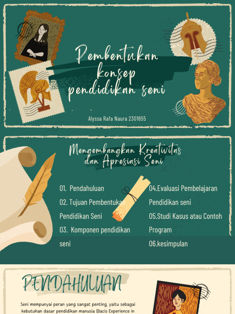 Pembentukan Seni Alyssa Rafa Naura 2301655 | PDF