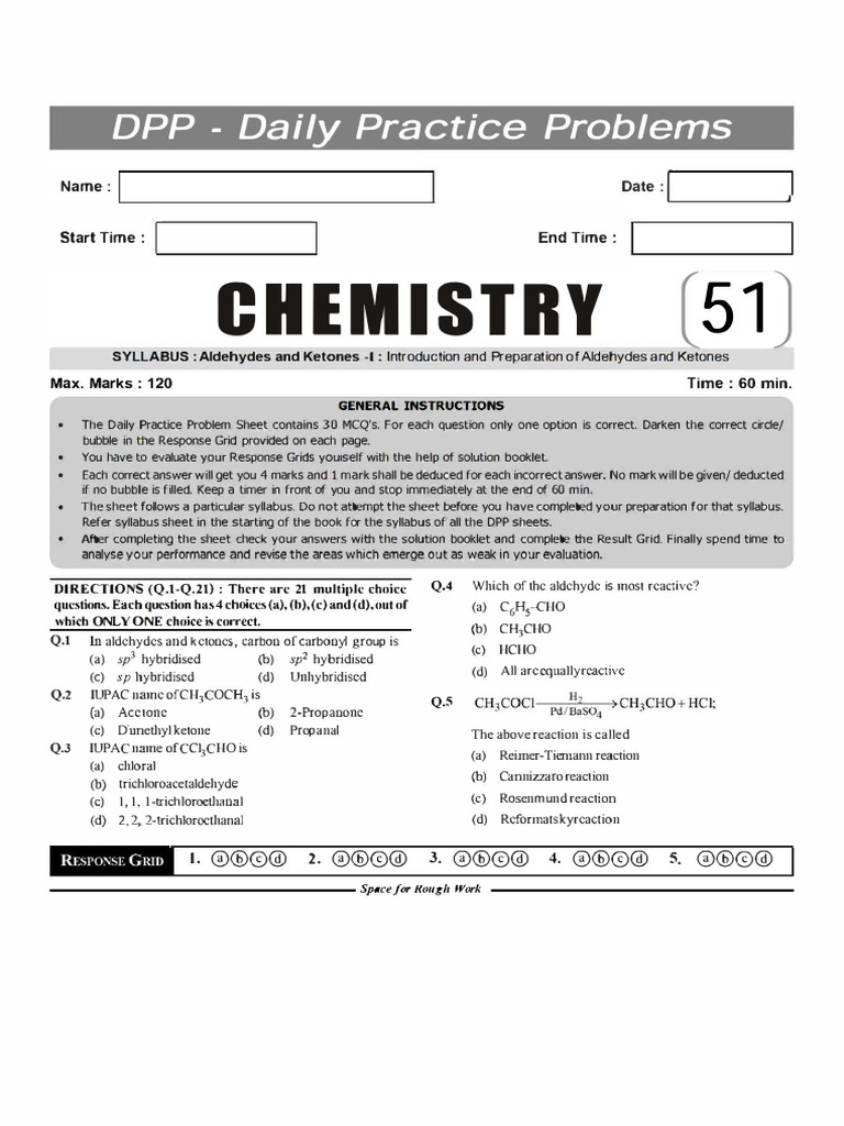 Aldehydes Ketones DPP1 | PDF