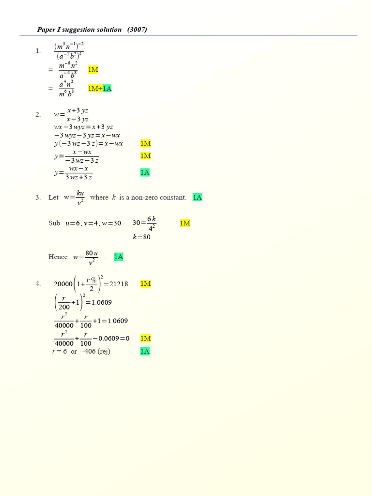 Math Problem Solutions and Explanations | PDF | Circle | Speed