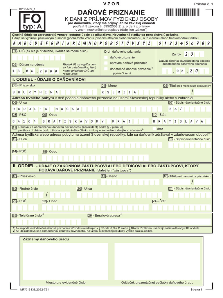 Danove Priznanie | PDF