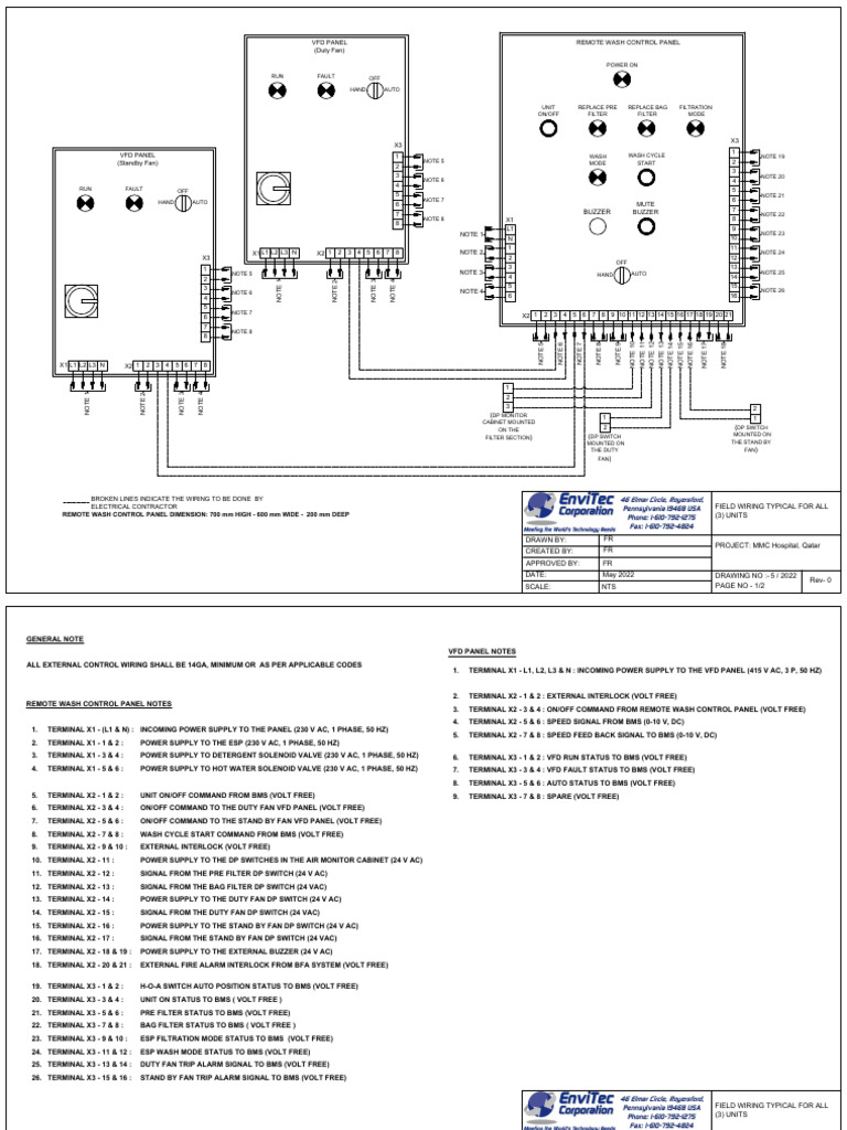 Interconnecting Wiring Diagram Rev-0 - Modified | PDF | Power Supply | Electromagnetism