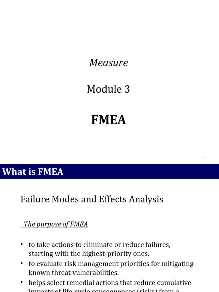 Measure 03 - FMEA | PDF | Safety