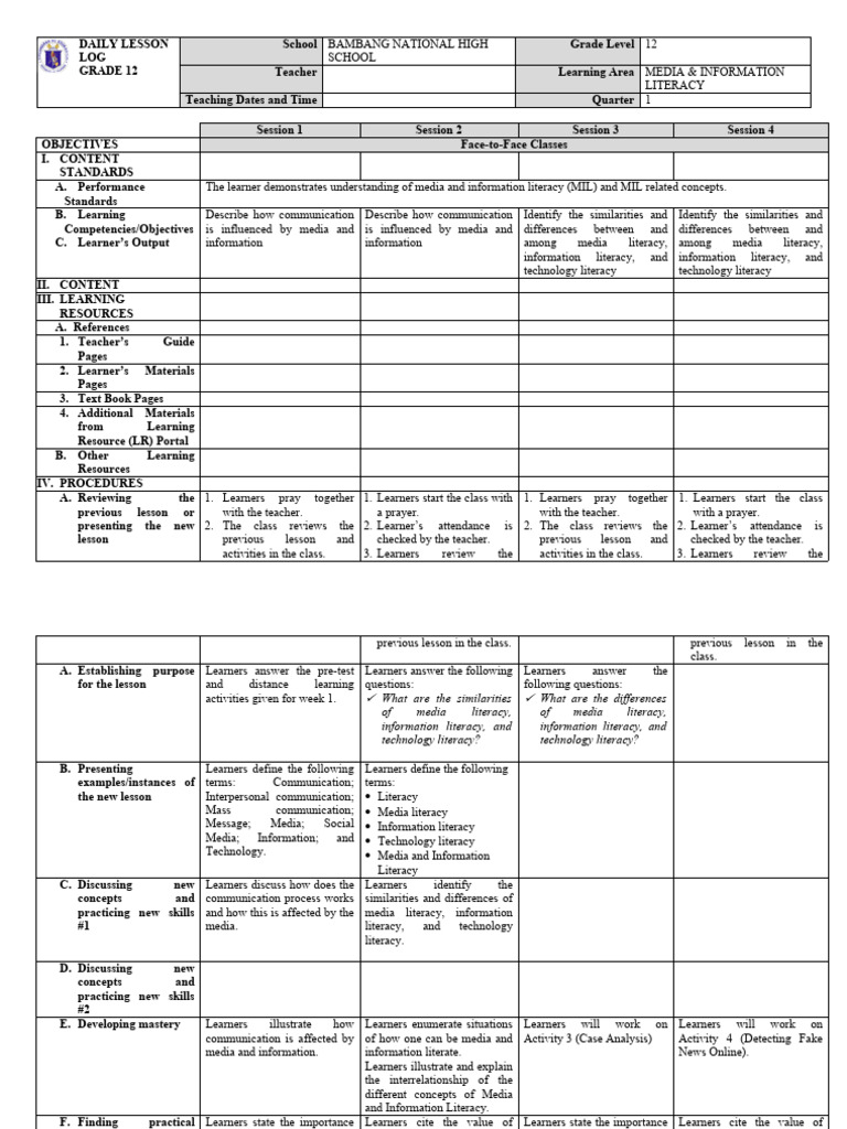 Mil Week 2 | PDF | Information Literacy | Learning