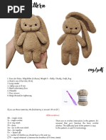 CROCHET BUNNY by Mahum Crochets | PDF