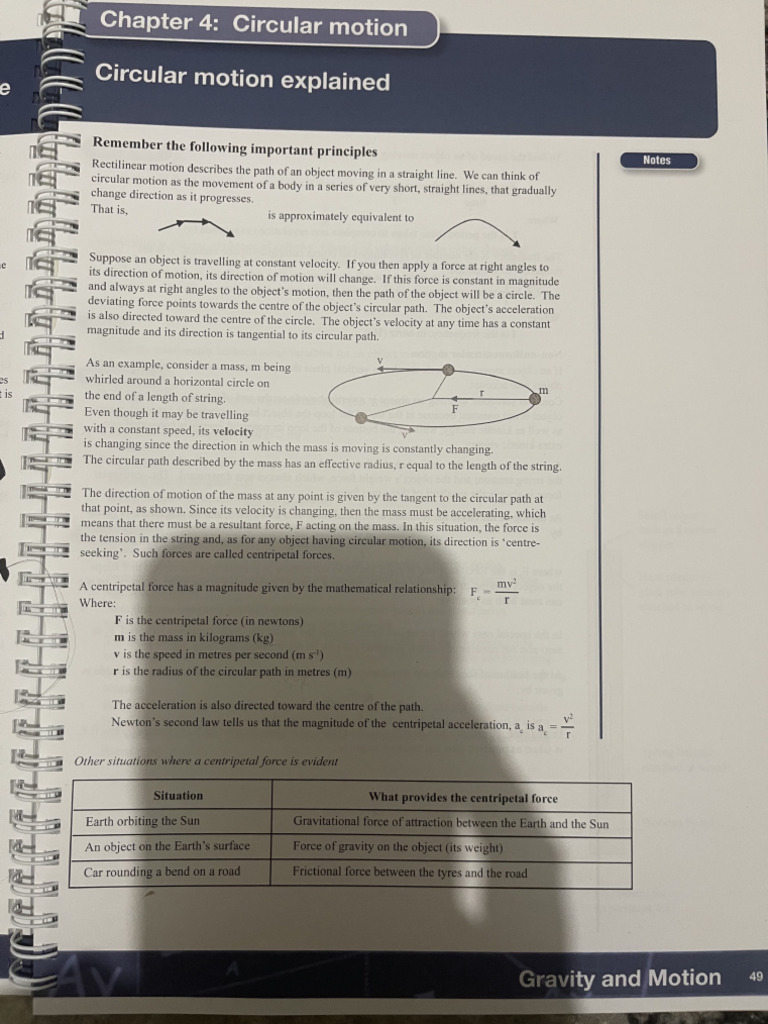 Circular Motion Chapter | PDF | Force | Acceleration