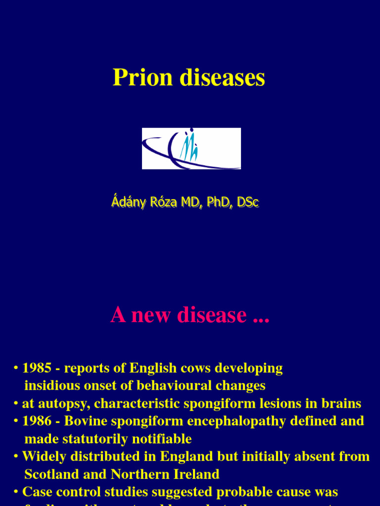 Prion en 2020 | PDF | Epidemiology | Microbiology