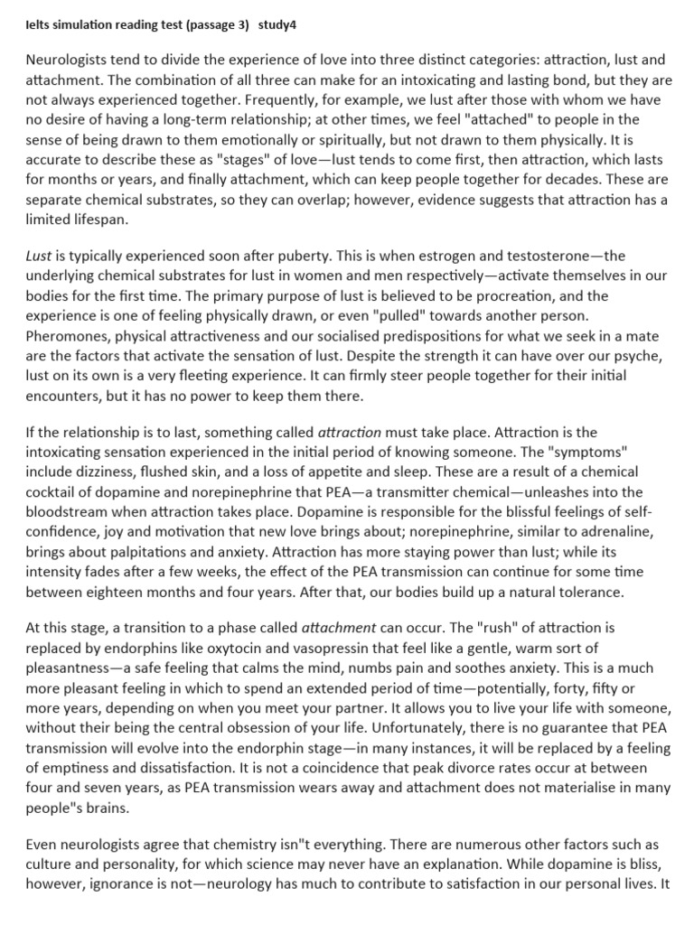 Ielts Simulation Reading Test | PDF