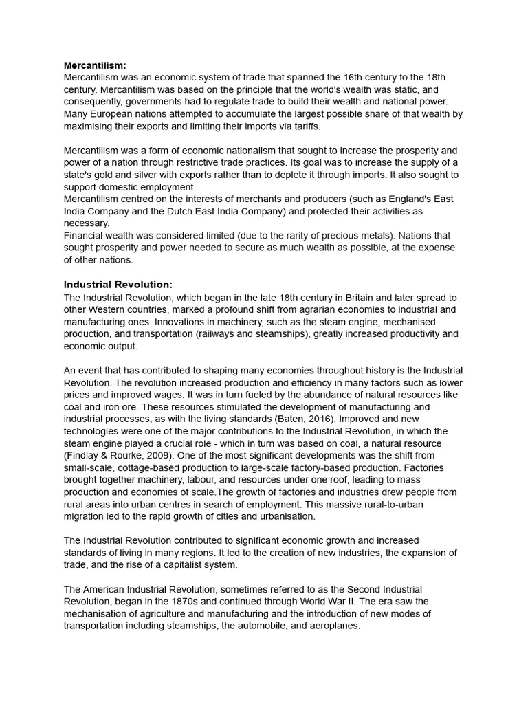 Module 3 - Business and Financial Crises - Key Terms | PDF