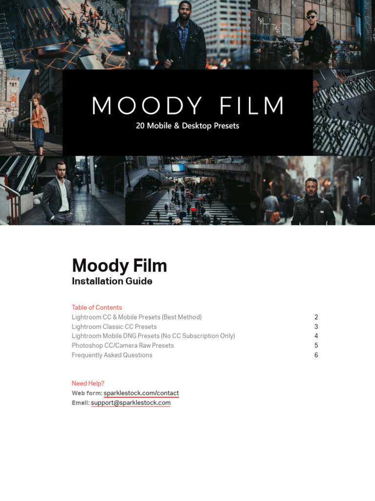 Installation Guide | PDF | Adobe Photoshop | Software