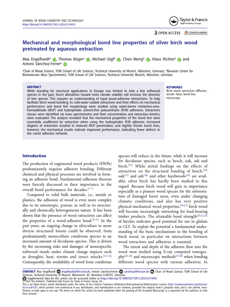 Paper 101 | PDF | Deformation (Engineering) | Wood