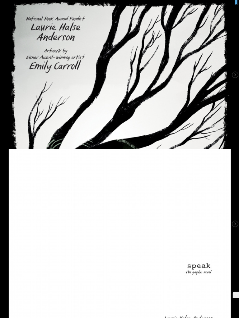 SPEAK by Laurie Halse Anderson | PDF