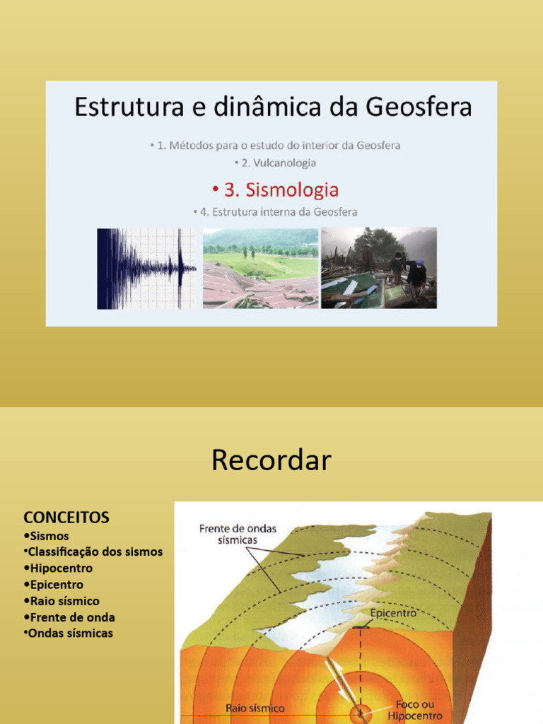 7 - Sismologia 2 | PDF | Terremotos | Mecânica dos sólidos