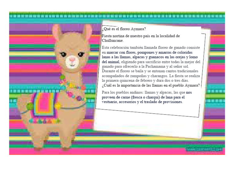 ¿Qué Es El Floreo Aymara 1 Básico. Reseña | PDF