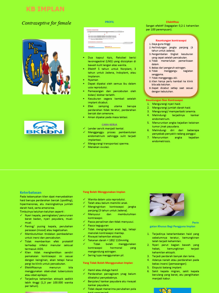 Leaflet KB IMPLAN | PDF
