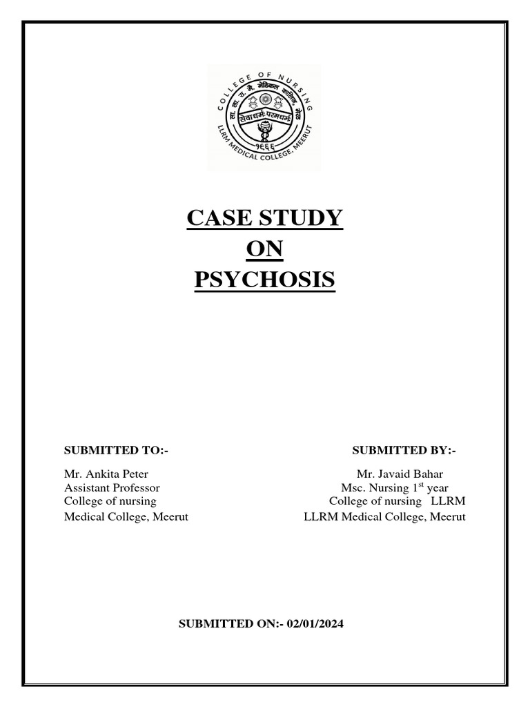 Psychosis | PDF | Psychosis | Antipsychotic