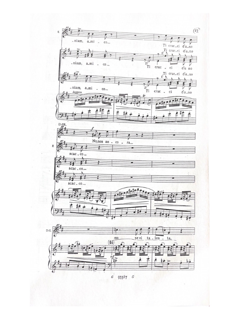 Tra Voi, Belle Manon Lescaut | PDF