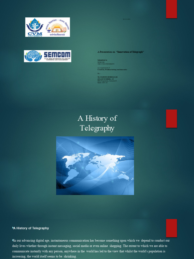 CPI Presentation | PDF | Telegraphy | Service Industries
