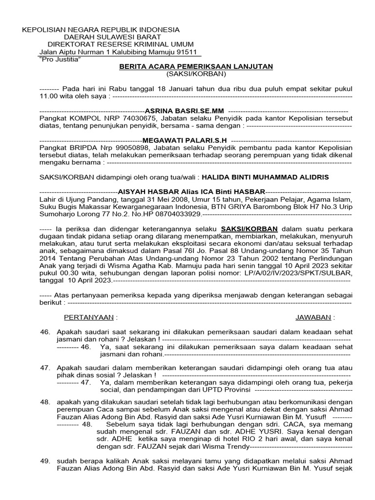 Lanjut Ica Januari TSK Kahedirr | PDF