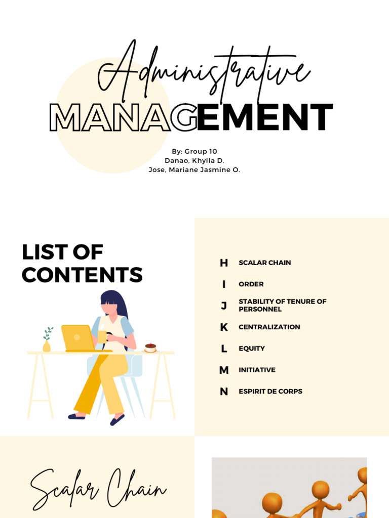 Administrative Management Continuation | PDF | Career & Growth | Self ...