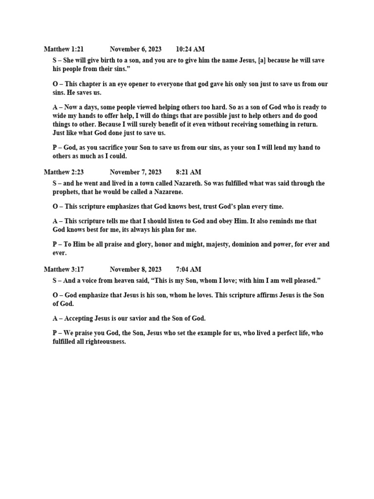 Book of Matthew | Download Free PDF | Jesus | Gospel Of Matthew