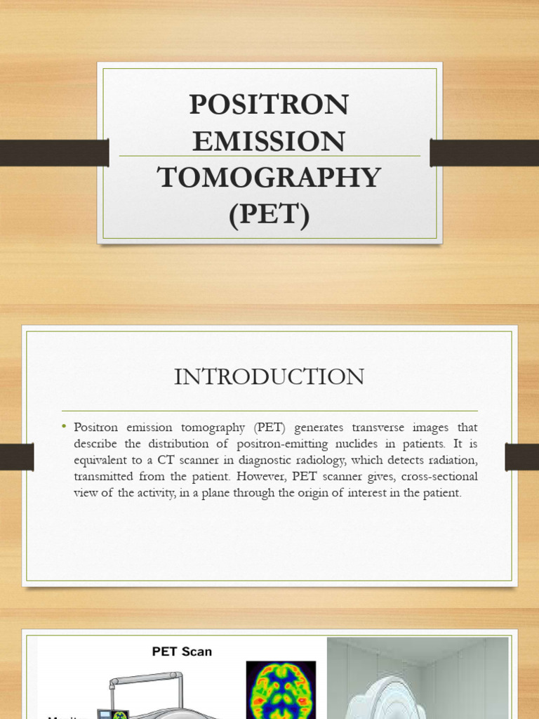 Positron Emission Tomography Pet Pdf