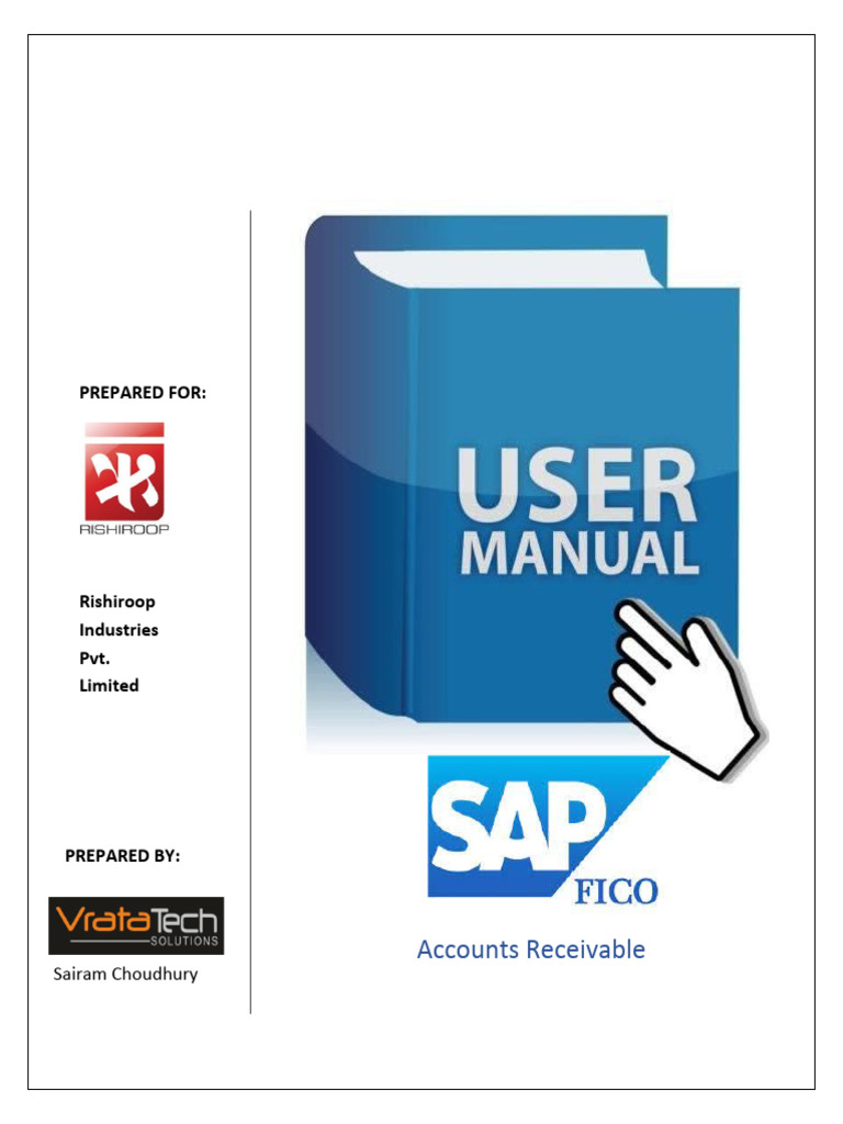 User Manual Account Receivable 19022024 3 | PDF | Receipt | Invoice