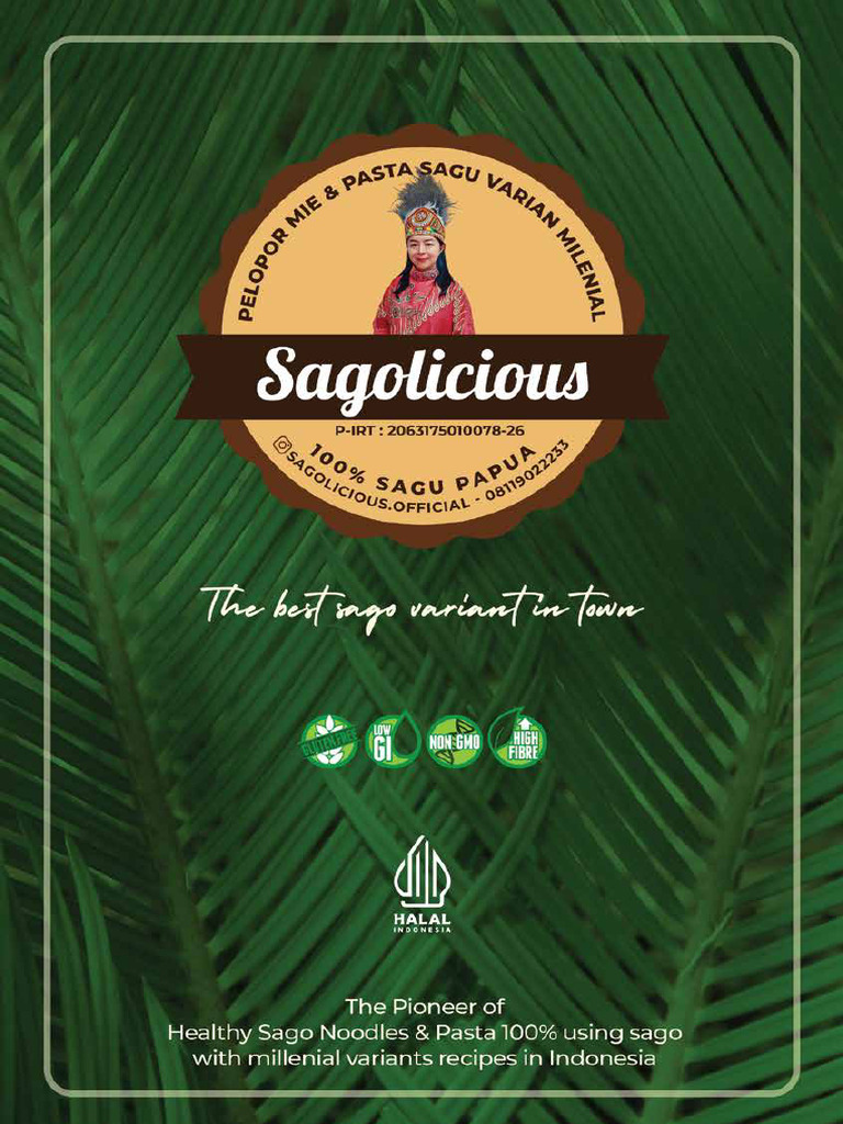 Menu Sagolicious: Olahan Sagu Kreatif | PDF