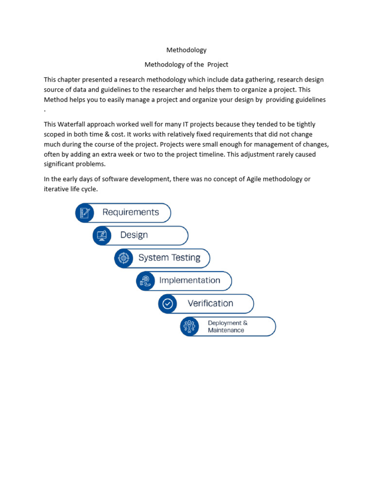 Website Research Methodology Chapter 2 | PDF | Software Development Process | Systems Theory