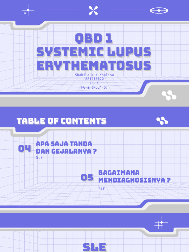 QBD 1 Sle | PDF