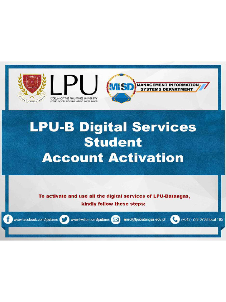 Student Activation 2019 | PDF