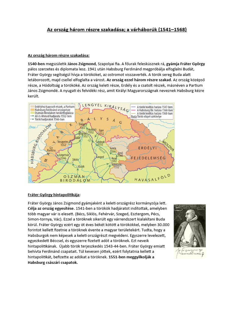Az Orszag Harom Reszre Szakadasa | PDF