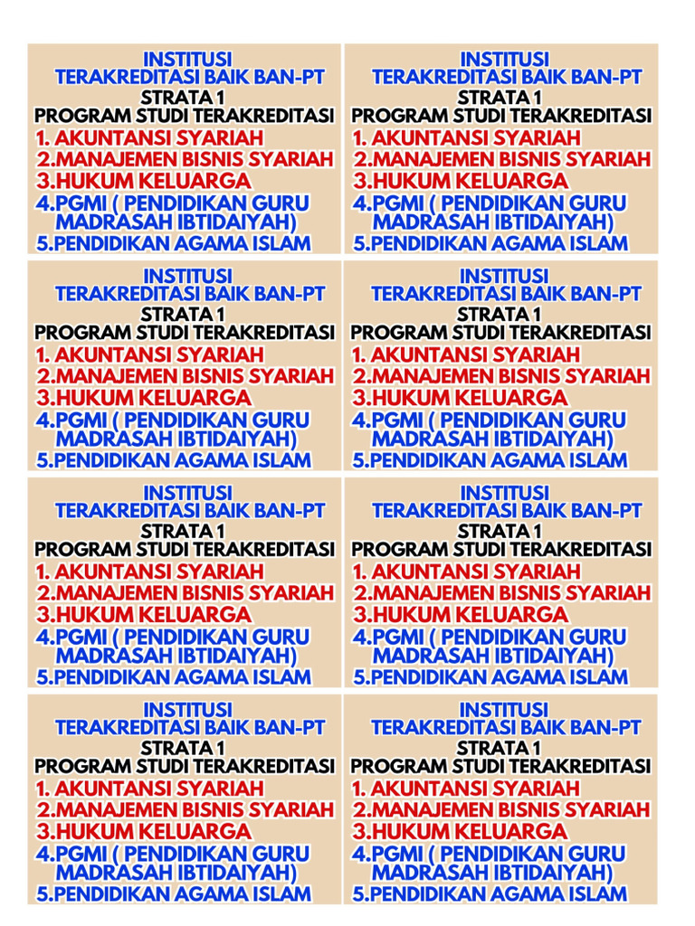 Tulisan Prodi | PDF