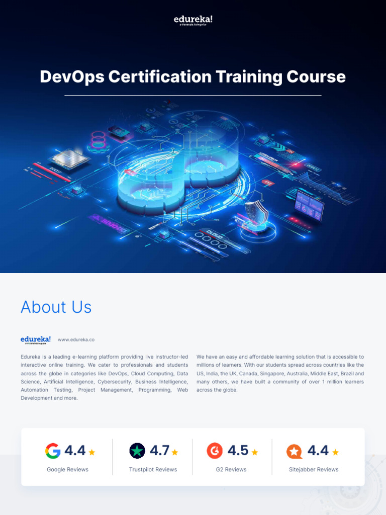 Edureka Training - DevOps Certification Training Course | PDF | Cloud Computing | Educational ...