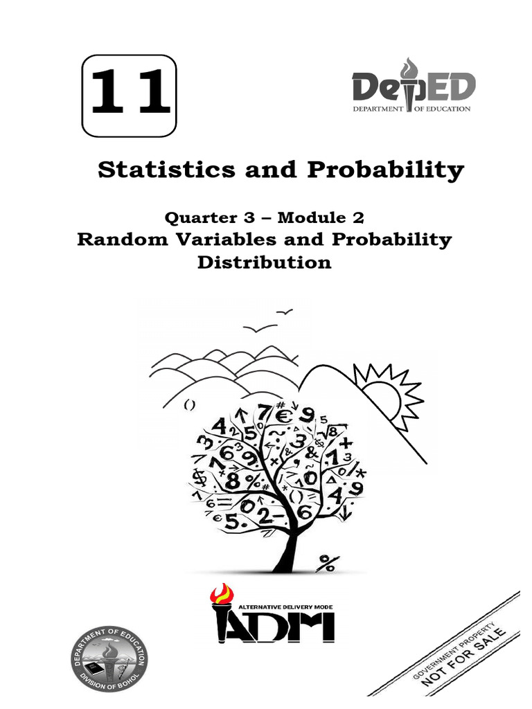 Stat Prob 11 q3 SLM Wk2 | PDF | Variance | Random Variable