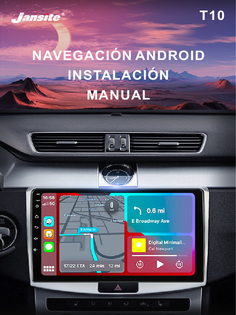 Android Player Manual(T10)-español | PDF | Pantalla táctil | Android (sistema operativo)