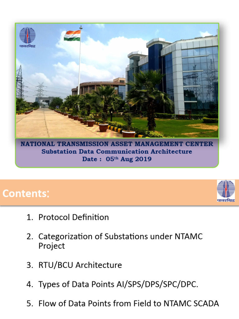 RTU BCU Architecture Protocol Training | PDF | Electrical Substation ...