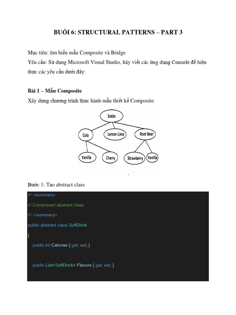 Buoi 06. Structural Patterns Part 3 | PDF