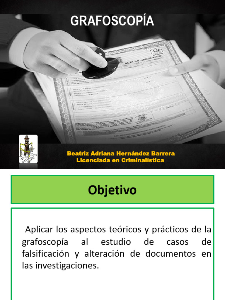 Introducción a la Grafoscopía | PDF | Escritura | Grafología