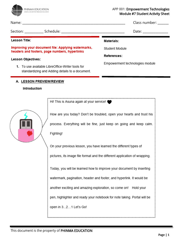 SG 7-App001 - New Format Edited | PDF | Hyperlink | Computer File