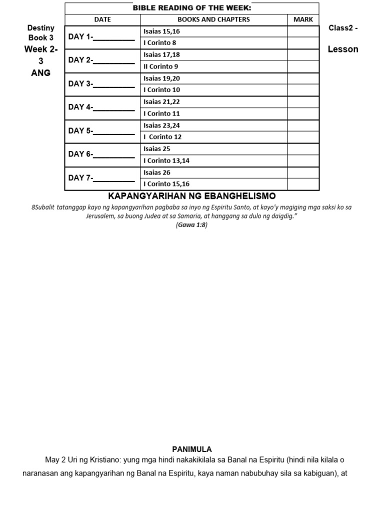 Destiny 2 Class - Week 2 - Module | PDF