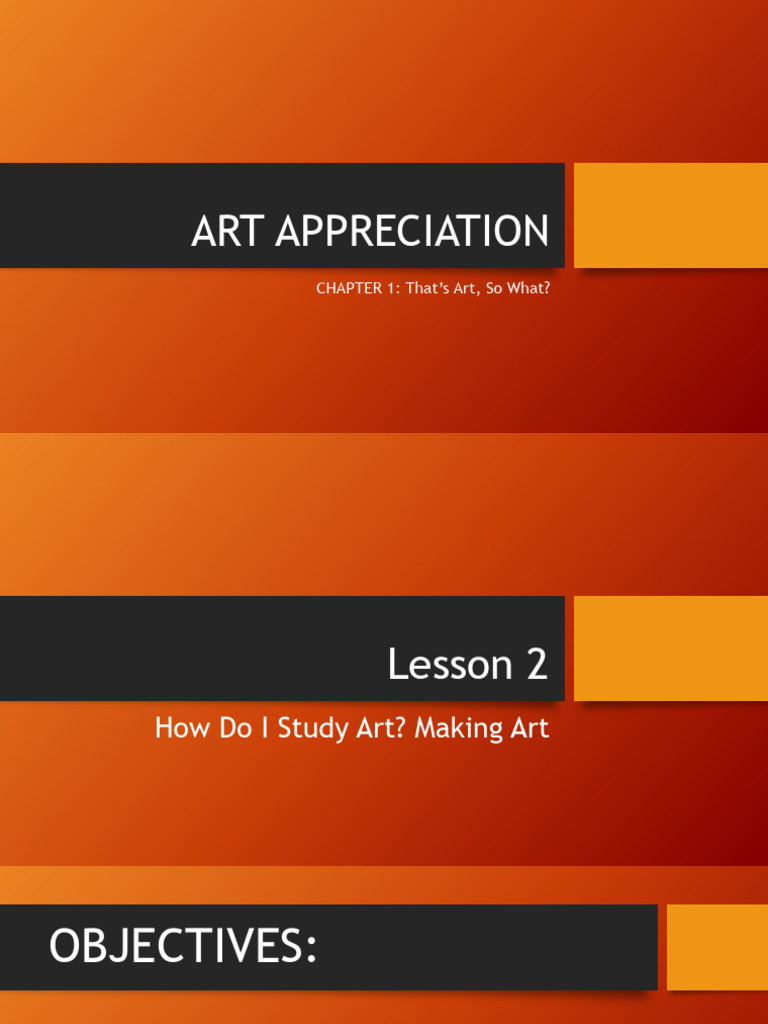 Ch1 Lesson 2 | PDF | Paintings | Composition (Visual Arts)
