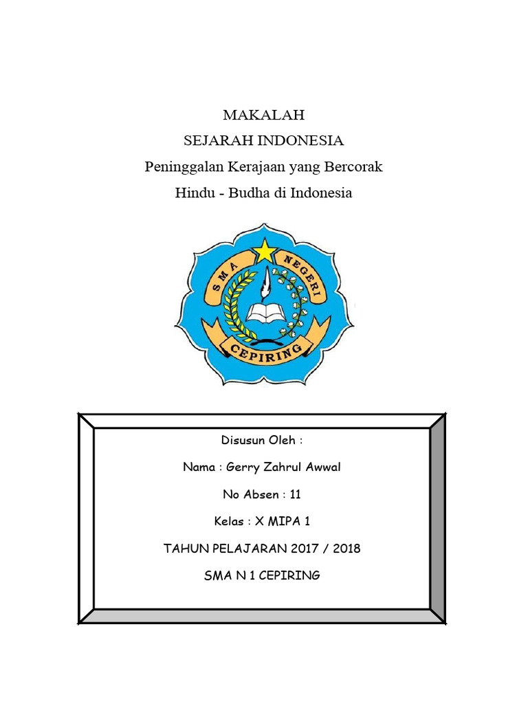 Makalah Sejarah Indonesia | PDF