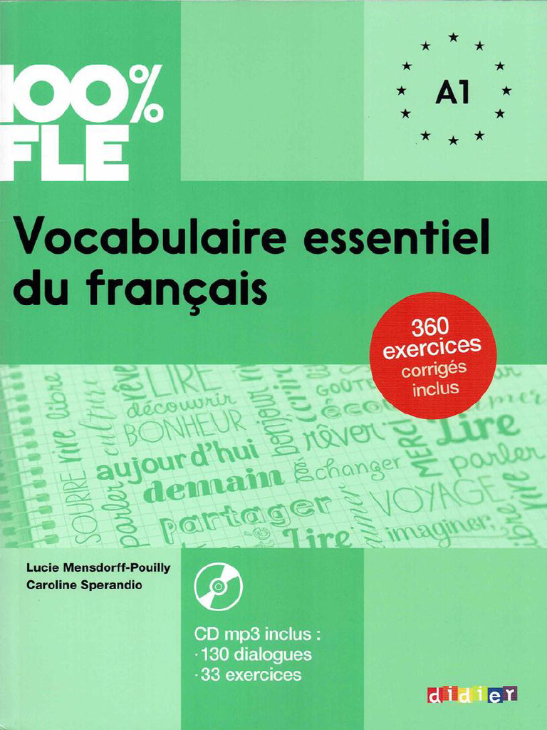 Vocabulaire Essentielle Du Français - Niveau A1 | PDF