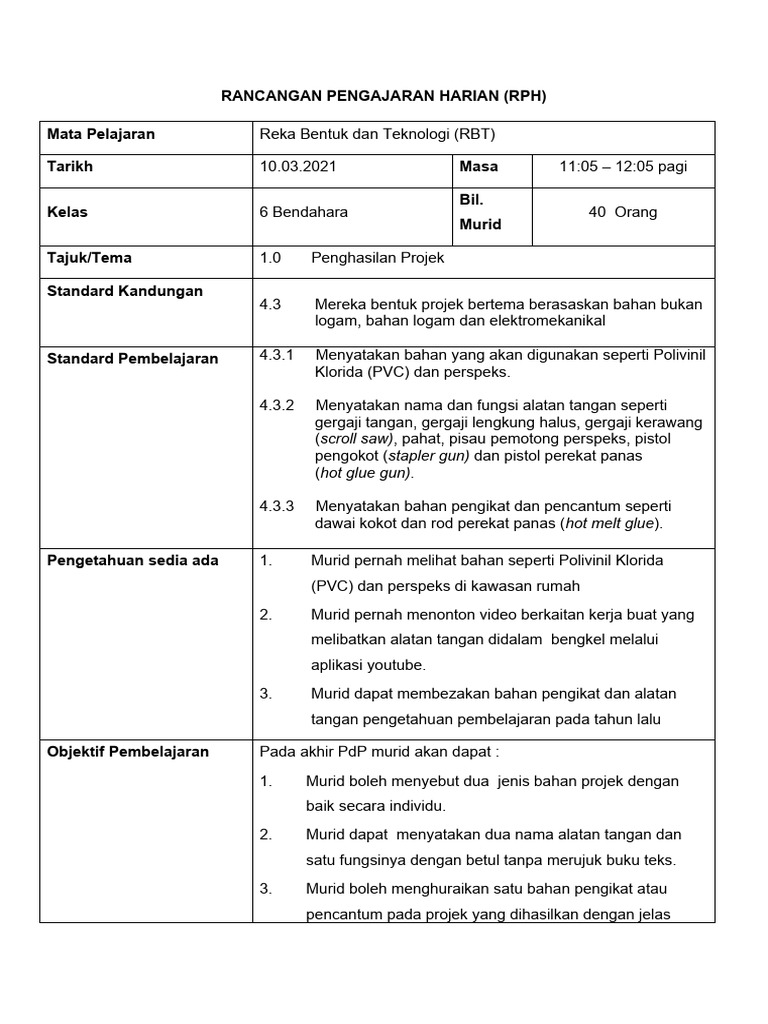 M4 Unit 1 Pengenalan Dan Alatan Tangan | PDF | Komputer