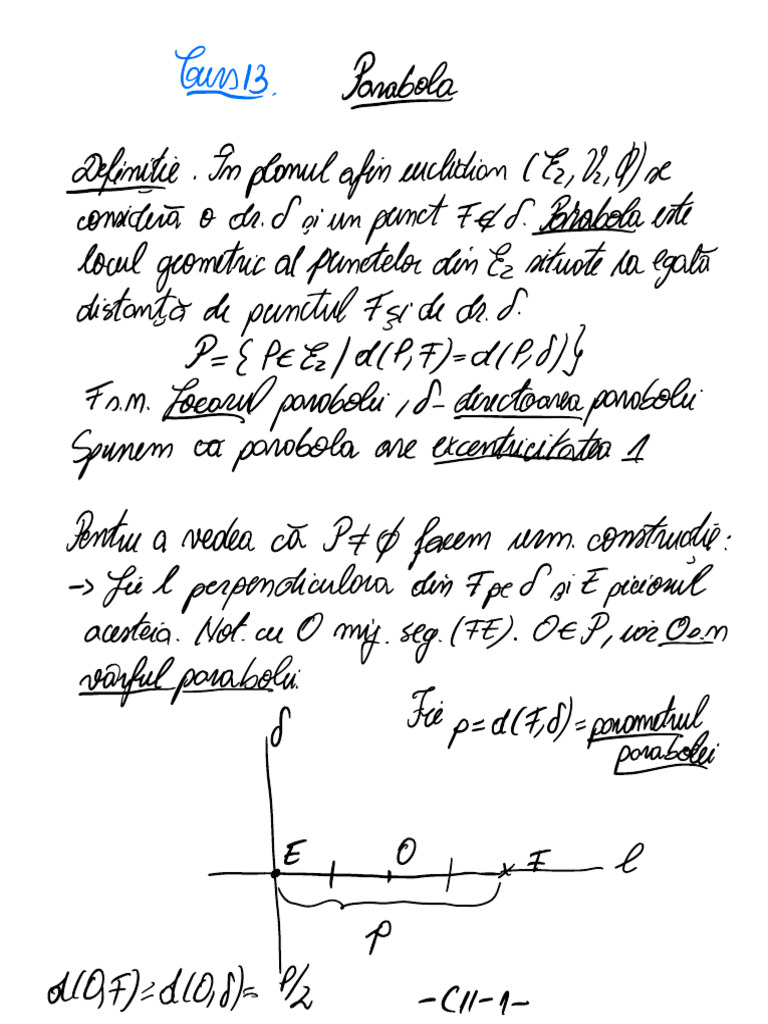 Curs 13 | PDF | Geometry | Space