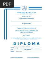 Reposición de Diplomas y Certificados en Guatemala | PDF | Educación ...