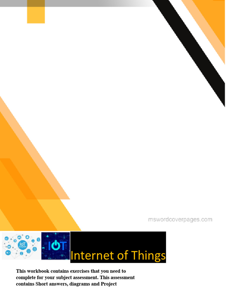 IoT Workbook for 2023-2024 | PDF | Art | Computers